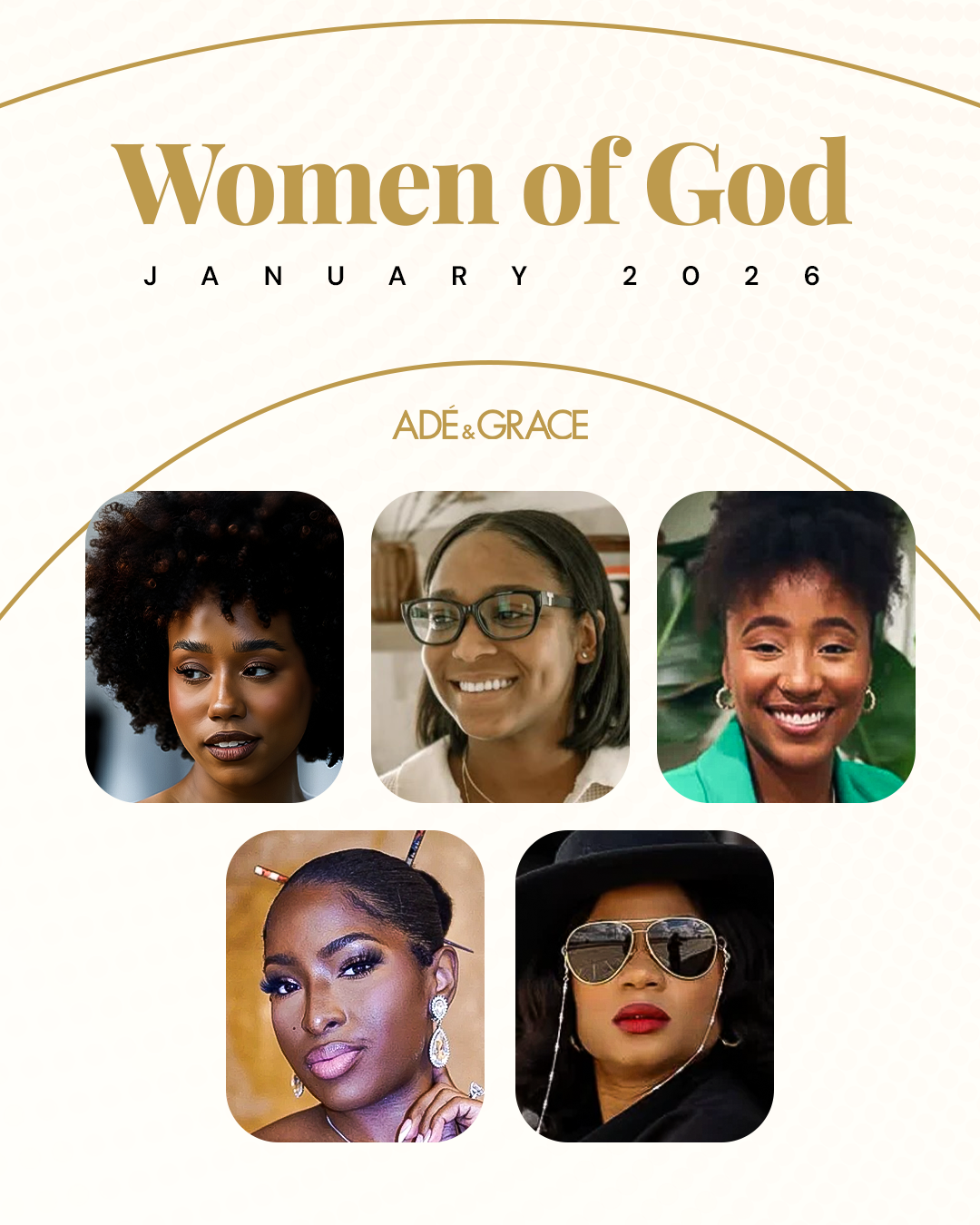 Ade & Grace's Women of God of January 2026 – Adé & Grace
